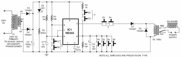 Digital Code Lock - DIY Project - INCPak